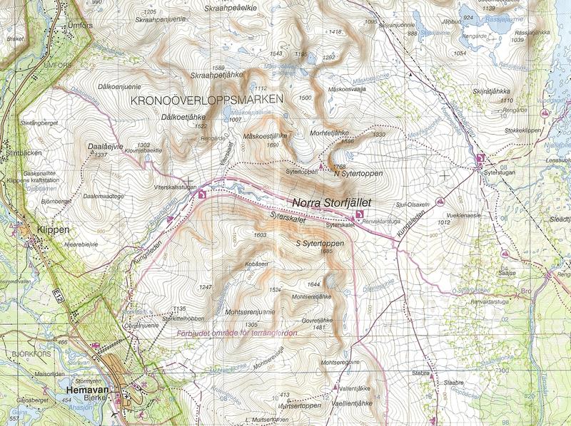 Topptur Vindelfjällen - Fjällfunderingar... - Utsidan