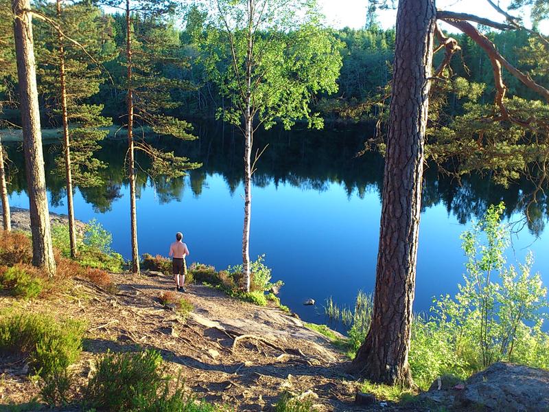 Göljestigen i Kilsbergen - Utsidan